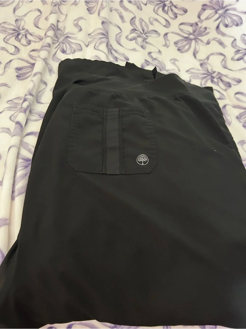 Pants & Jumpsuits | Purple Label Yoga By Healing Hands Black Active ...